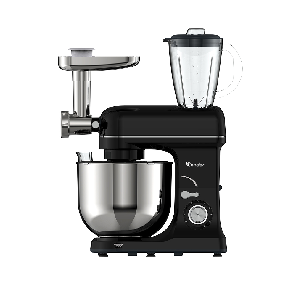 Pétrin 8L POWER MIX Multi Fonction - Double Crochet | PT-PXM2N | - Condor
