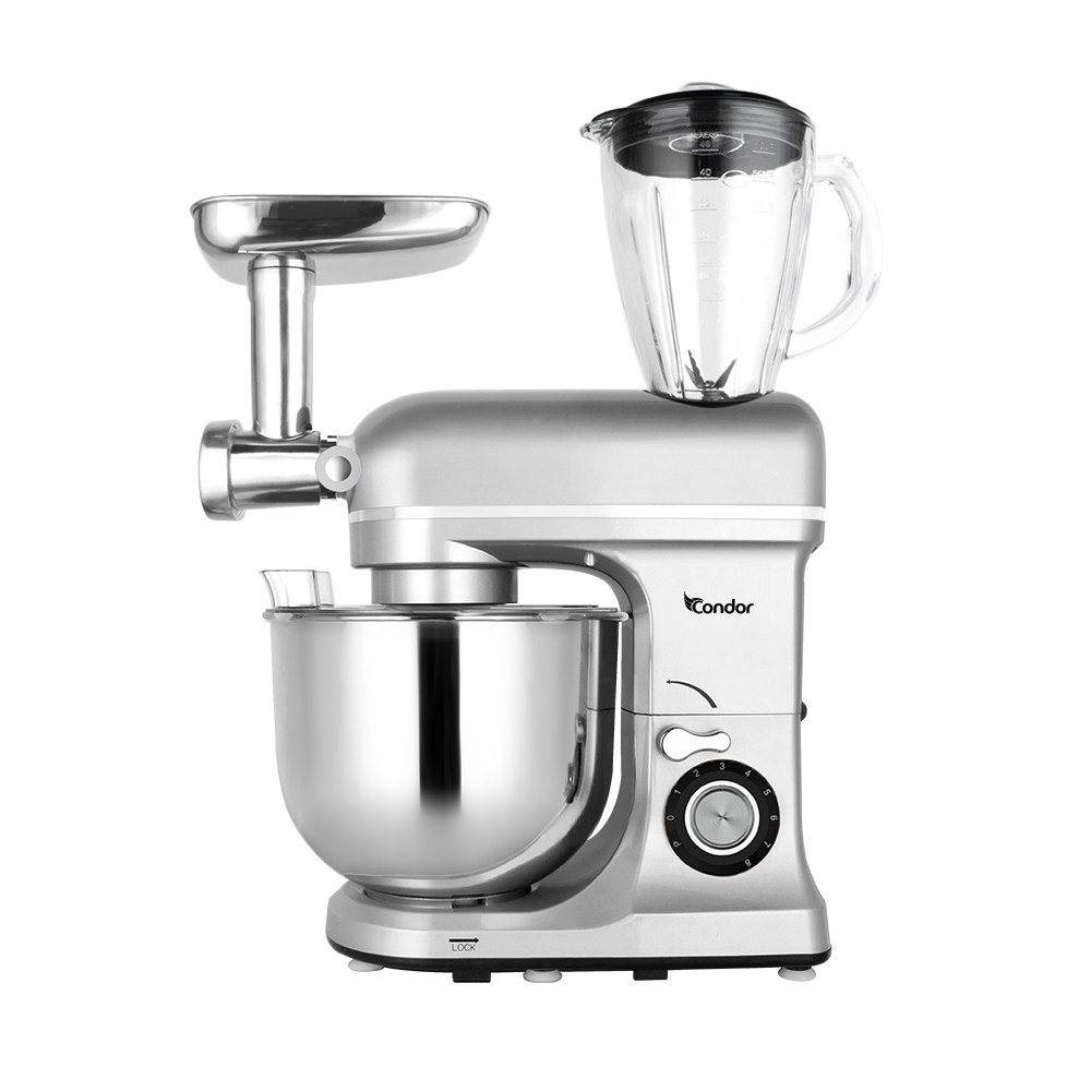 Pétrin 8L POWER MIX Multi Fonction - Double Crochet | PT-PXM2G | - Condor